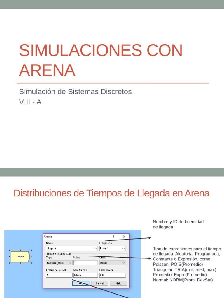 Simulaciones Con Arena | PDF