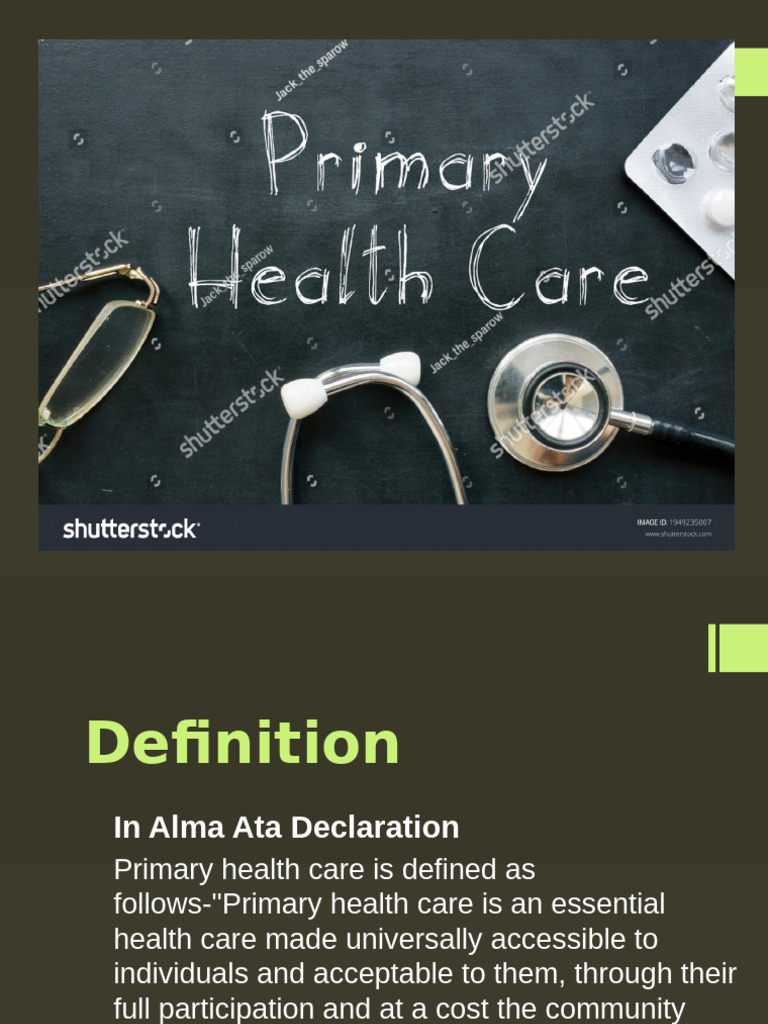 Primary Health Care | PDF