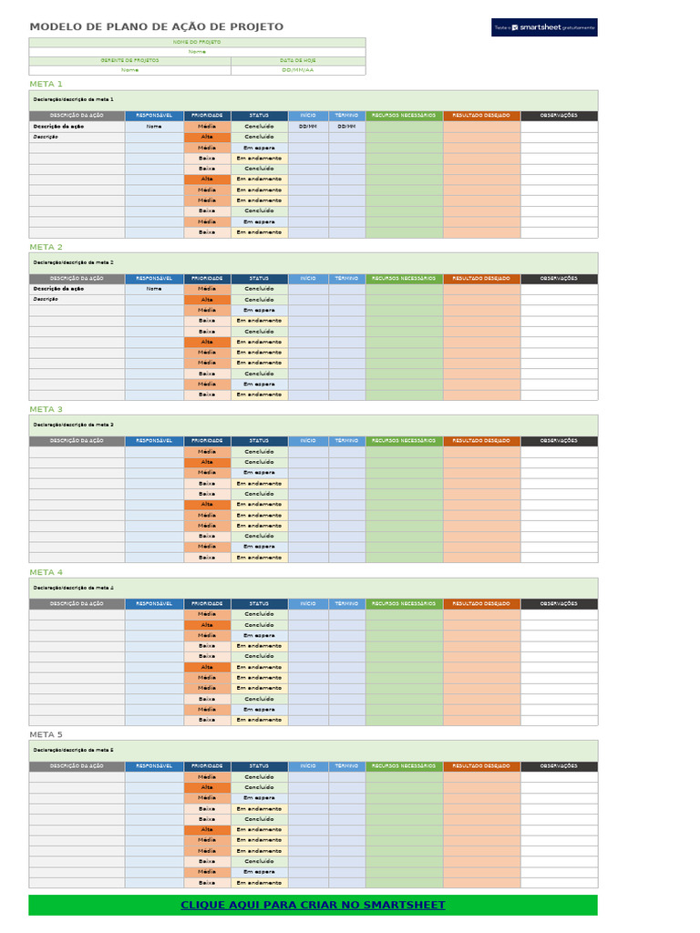 IC Project Action Plan 8595 - PT | PDF