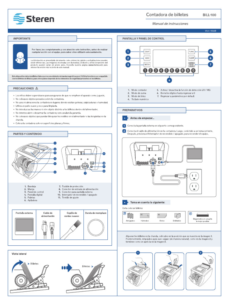 BILL 100 V0.3 Instr | PDF