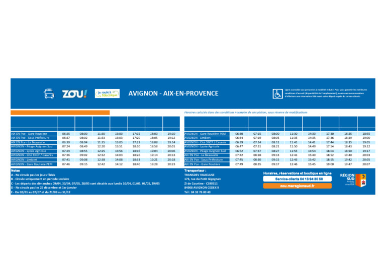 ZOU_Ligne63_AVIGNON_AIX_2023 | PDF