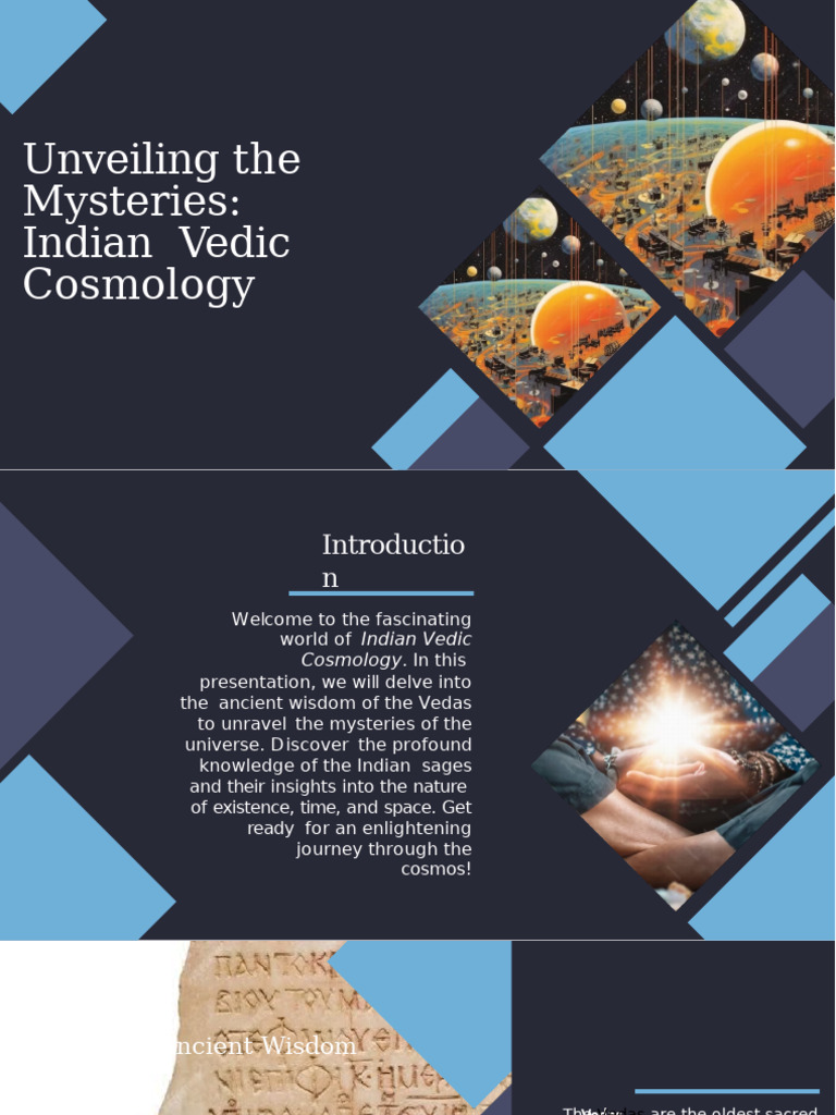 Indian Vedic Cosmology Guide | PDF | Vedas | Philosophy