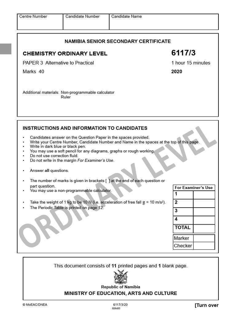 Ordinar Y Level | PDF