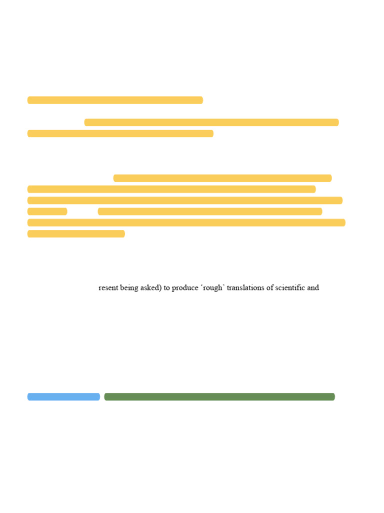Comparison Between Human and Machine Translation | PDF