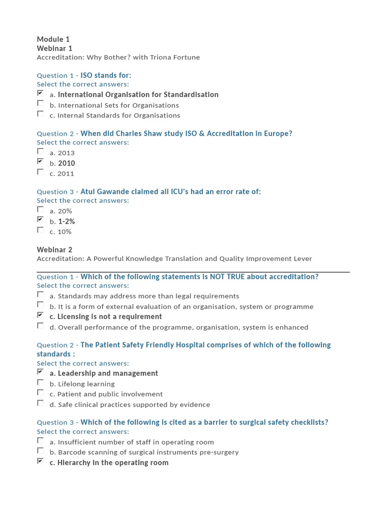 Quiz Module 1 SD 6 Fix MAE | PDF