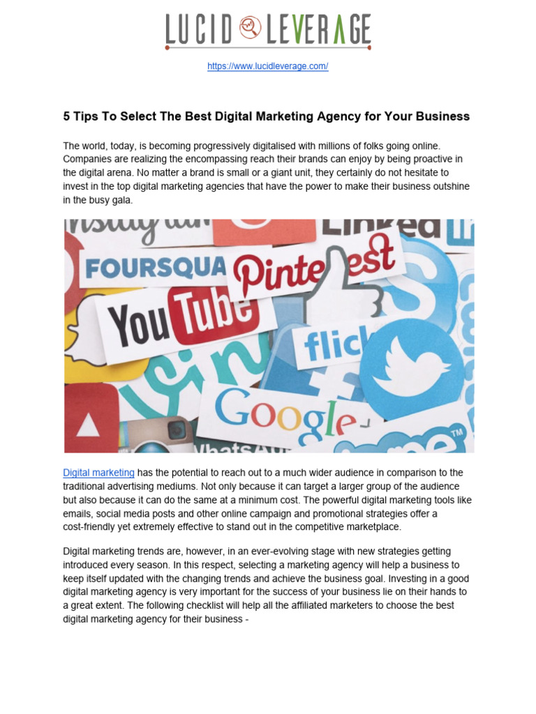 Digital Marketing Agency | PDF