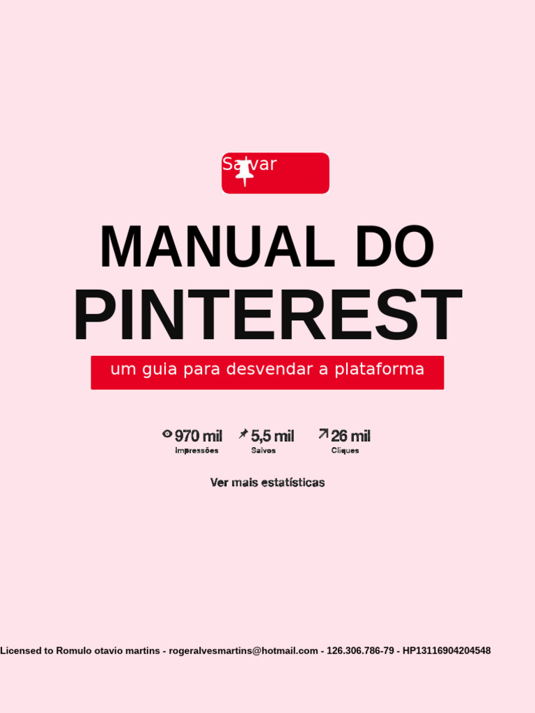 Manual Do Pinterest NOVO | PDF