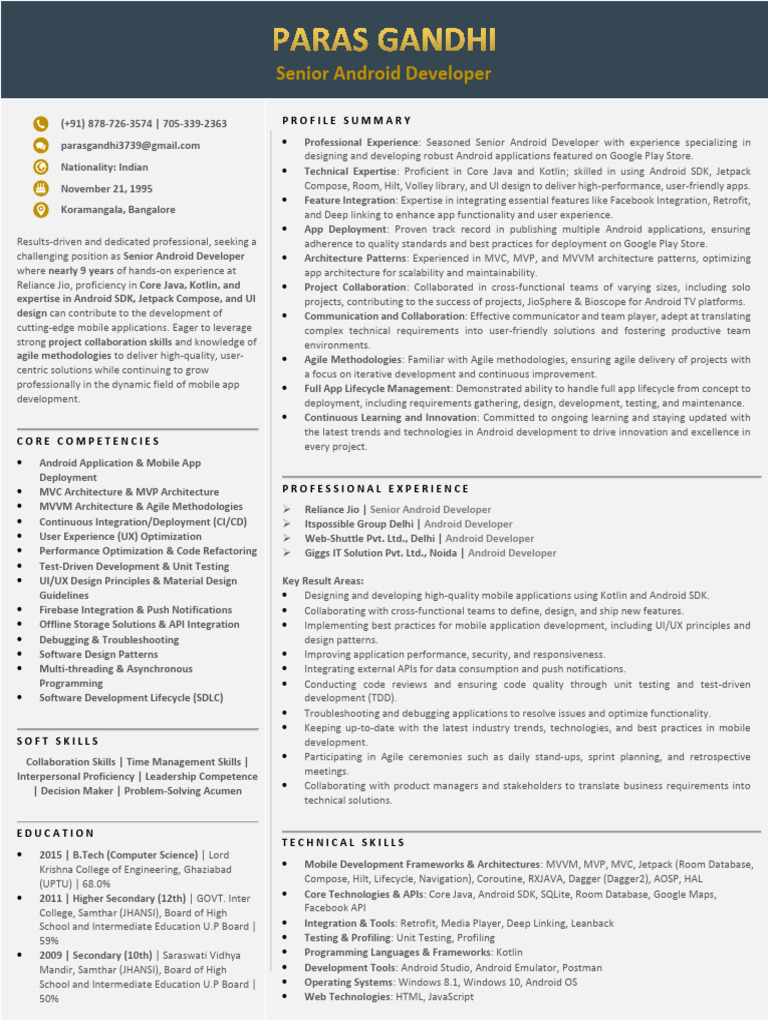 Final Resume | PDF