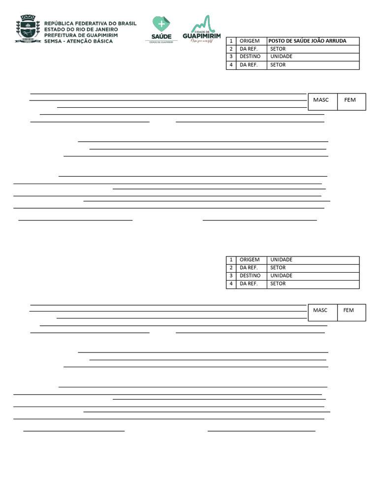 Guia de Referencia Contra Referencia | PDF