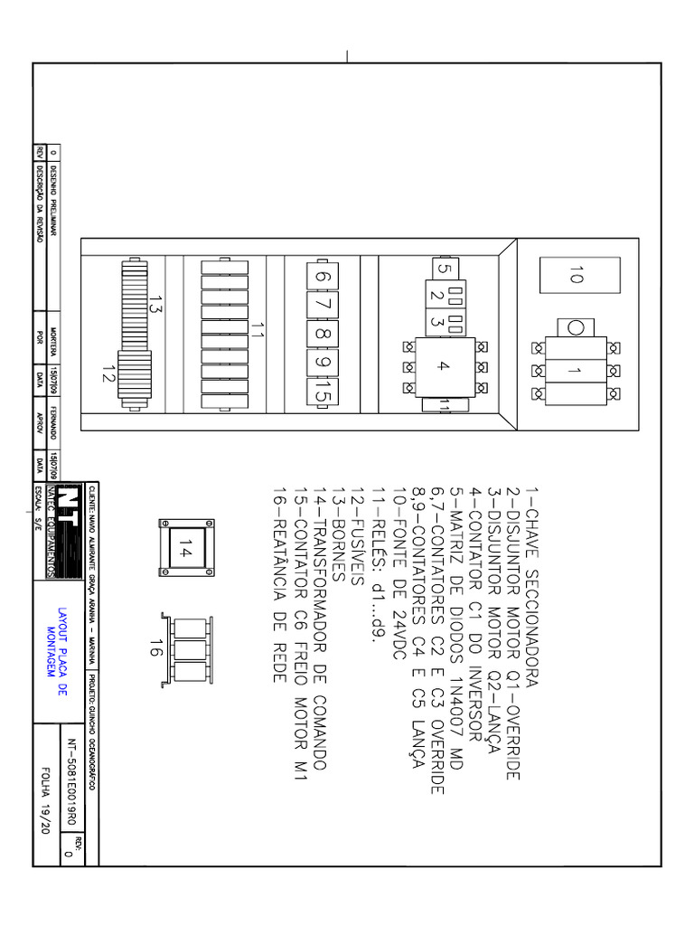 Nt-5081e0019r0-Layout Placa Montagem Layout1 | PDF
