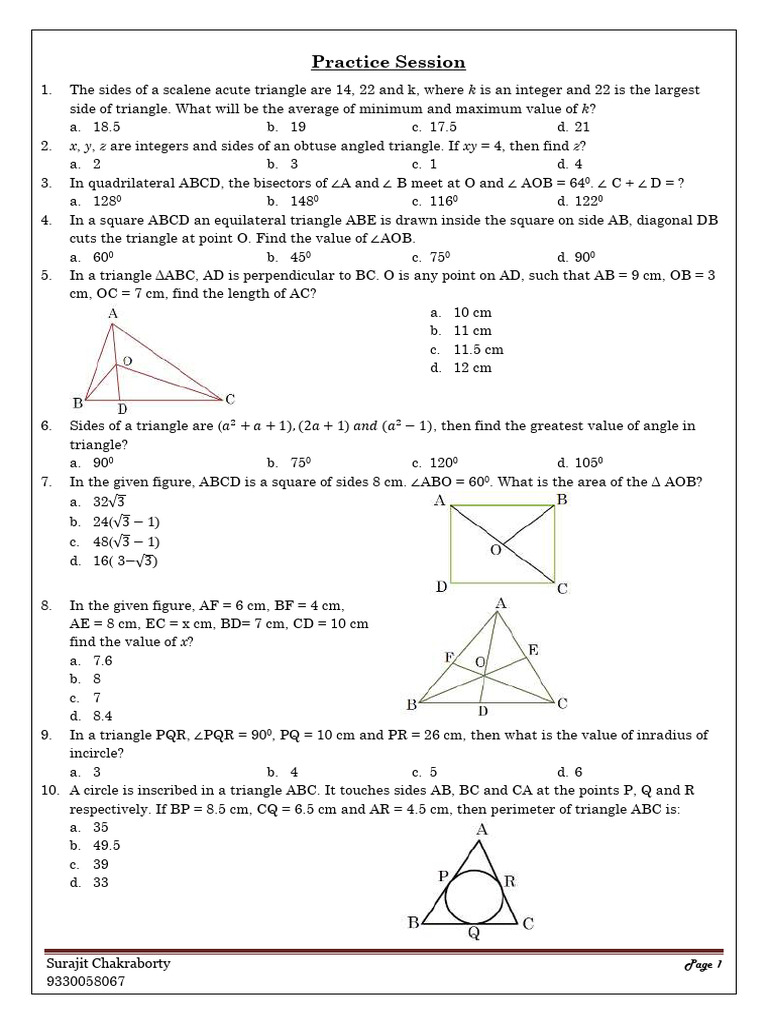 Weekly Exam - 200824 - Print - Print | PDF | Elementary Mathematics ...