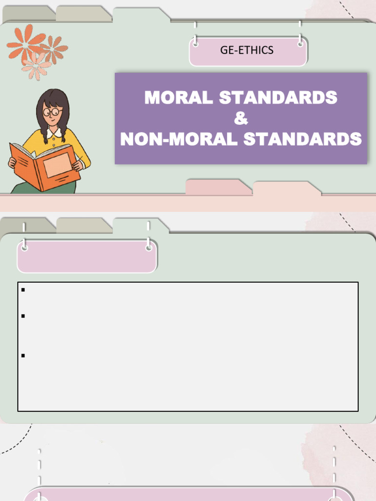in Moral Standards and Non Moral Standards 1 | PDF