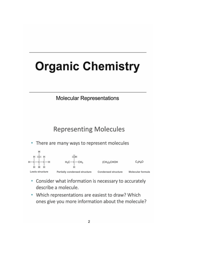 Molecular Representation 2 | PDF