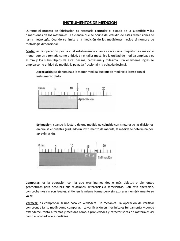 Tema 2 - Instrumentos de medicion | PDF