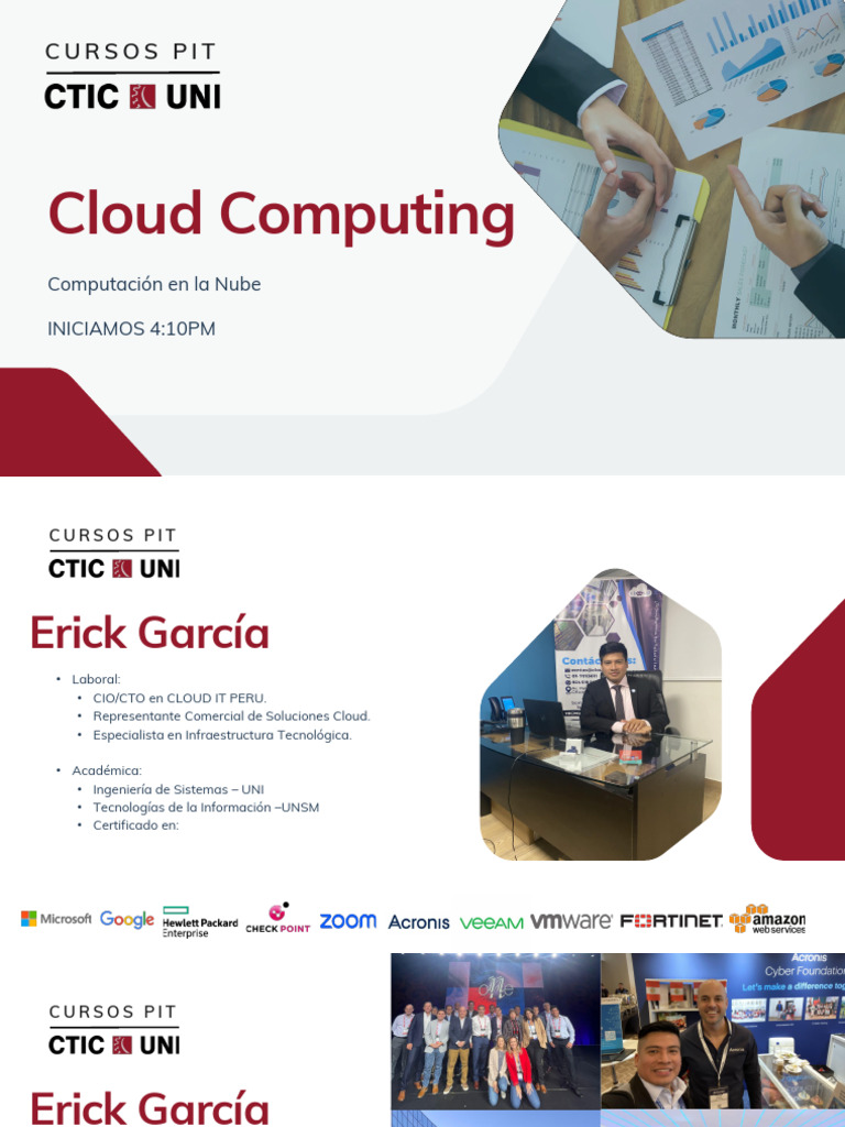Sesión 1a Cloud Computing PIT UNI | PDF