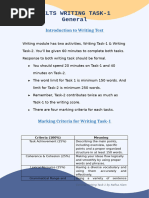 IELTS General Writing Task 1 Template | PDF