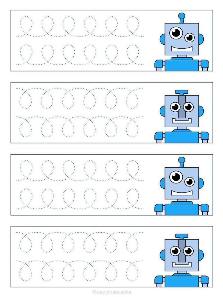 Tarjetas Grafomotricidad | PDF