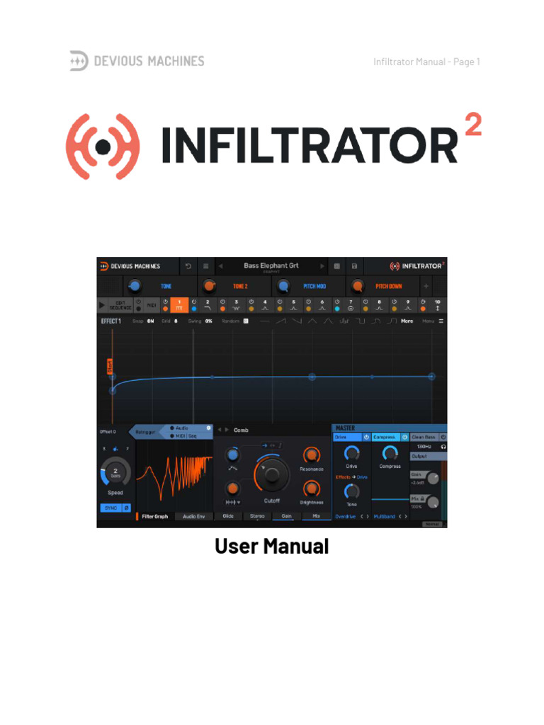 Infiltrator Manual | PDF