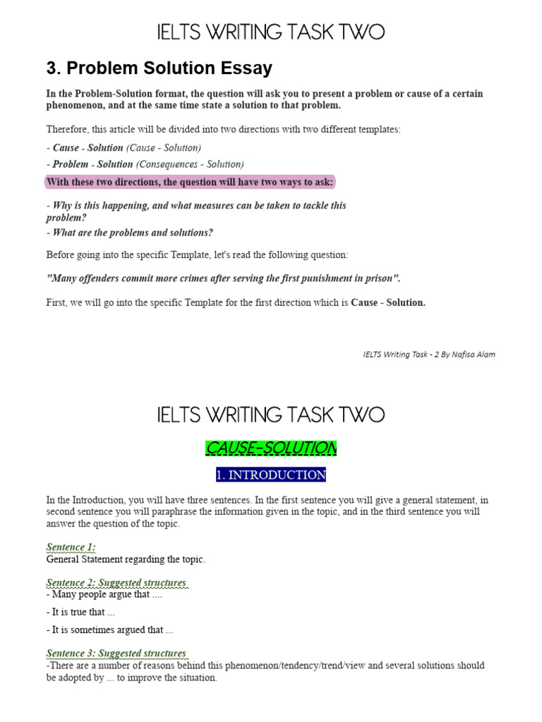 Problem Solution | PDF