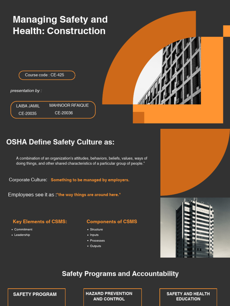 Managing Safety | PDF