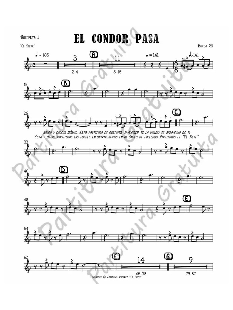 Marcha Cóndor Pasa | PDF