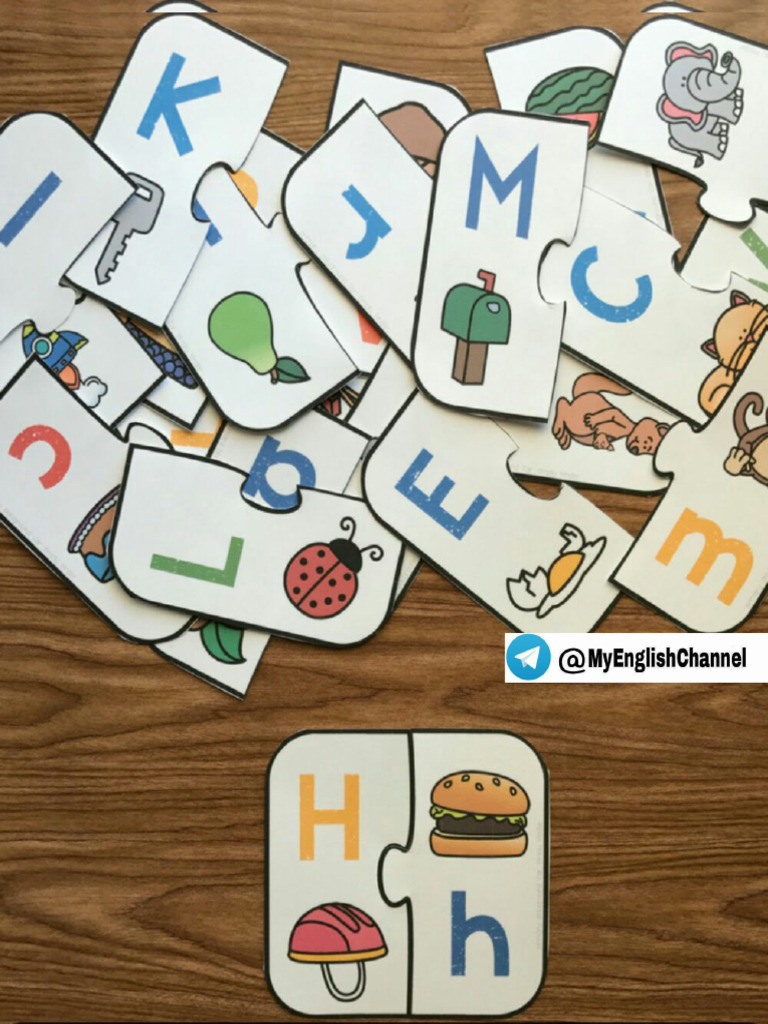 Alphabet Puzzle MyEnglishChannel | PDF
