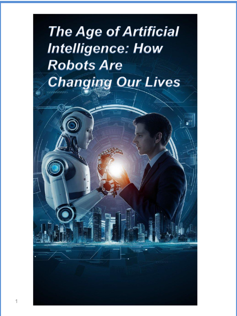 How Robots Are Changing Our Lives | PDF