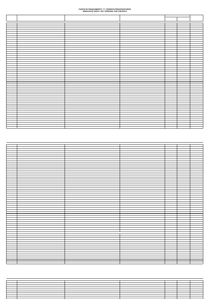 Personalxcontrato Renglón 022 2023 | PDF