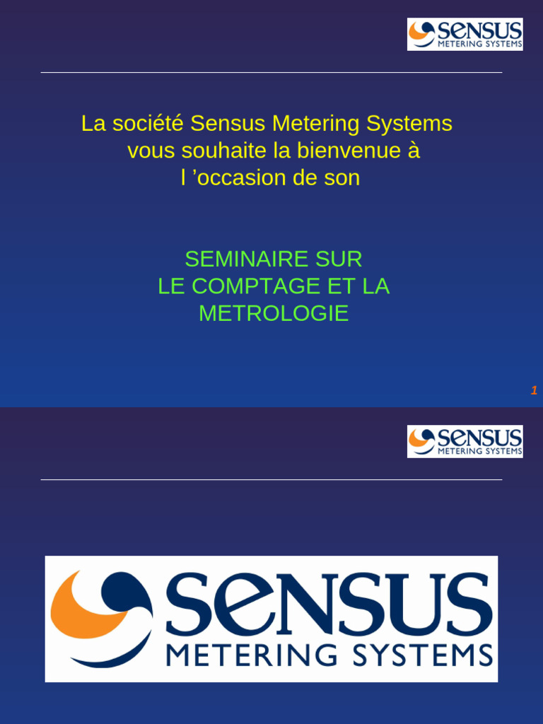 Gamme Eau Sensus FR 20060122 | PDF