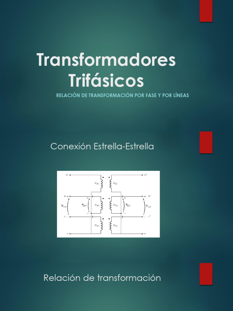 8.TRANSFORMADORES TRIFÁSICOS | PDF