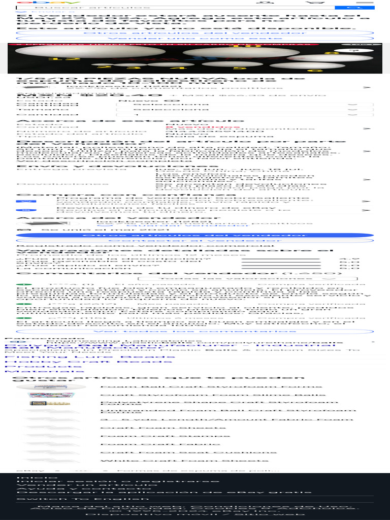 1510PCS NEW Modelling Polystyrene Foam Ball 10 | PDF