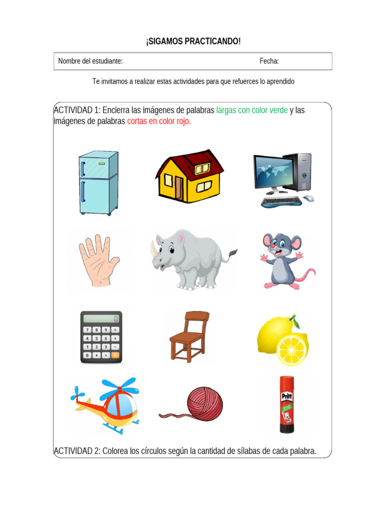 Sigamos Practicando | PDF