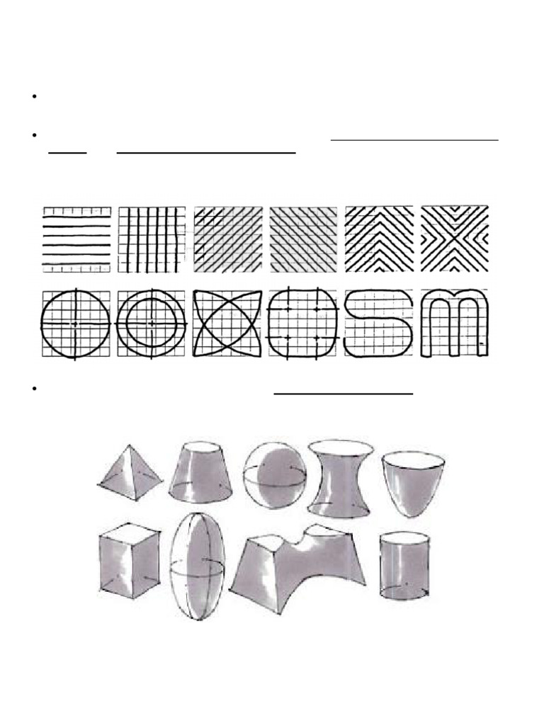 Sketching Practice Directions | PDF