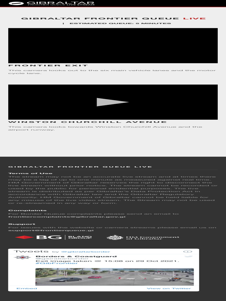 Live - Frontier Queue Gibraltar | PDF