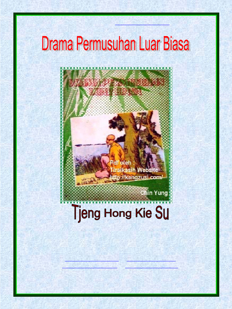 Tjeng Hong Kie Su-Upl | PDF