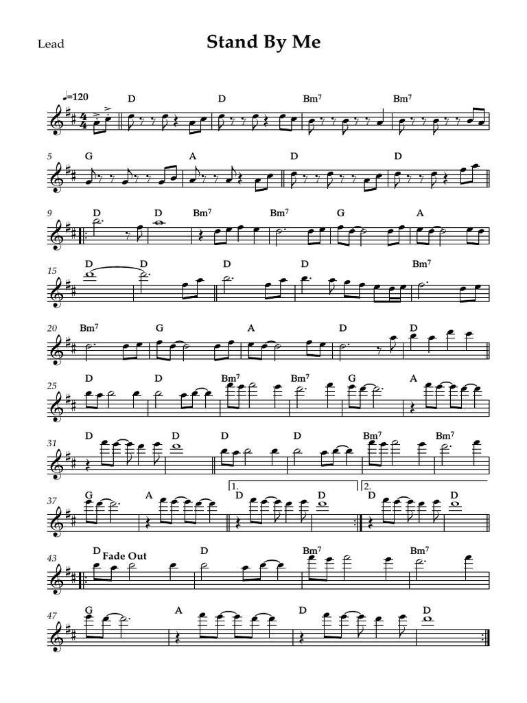 Stand by Me - Lead | PDF