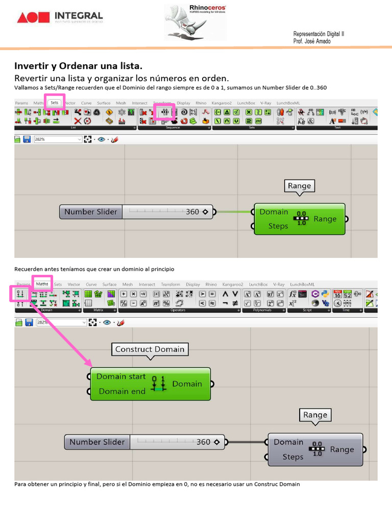 02 Invertir Una Lista Y Ordenar Un Lista Pdf