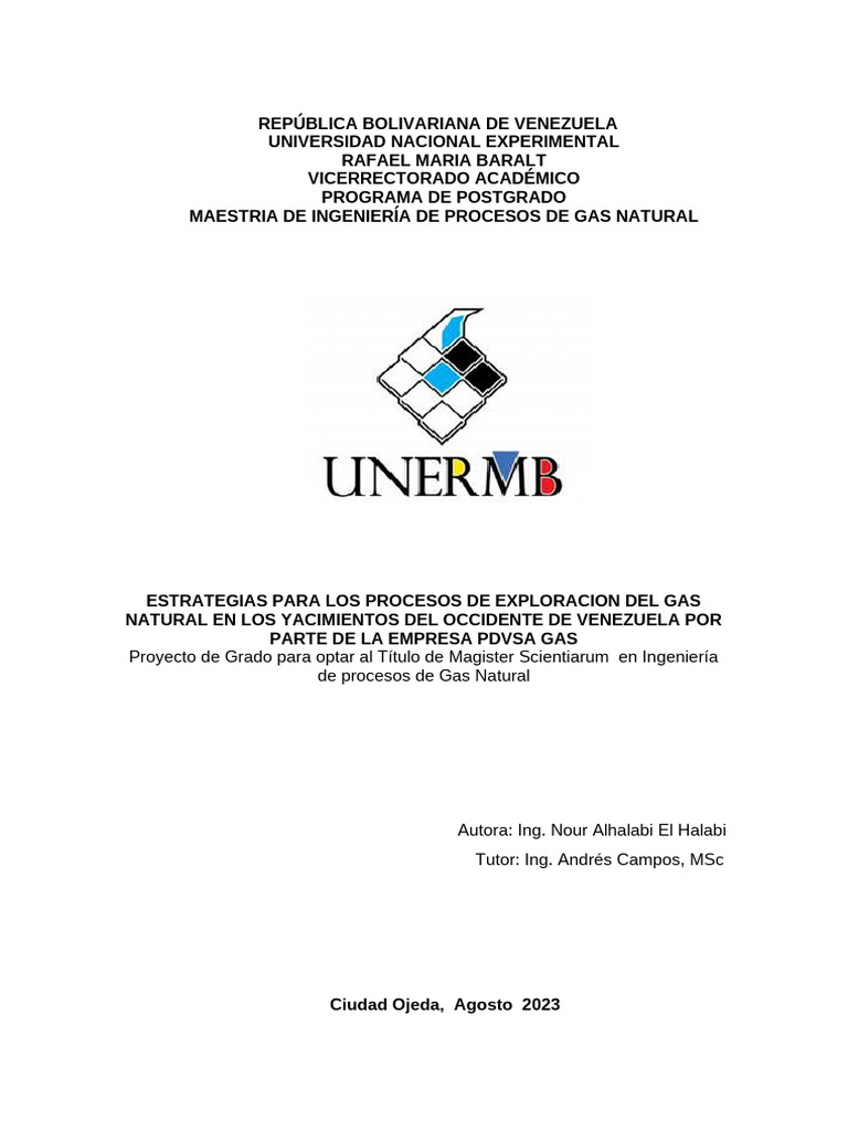Cap I-Nur El Halabi-Procesos Exploratorios y de Explotacion de Gas-2023 AGOSTO | PDF | Petróleo ...