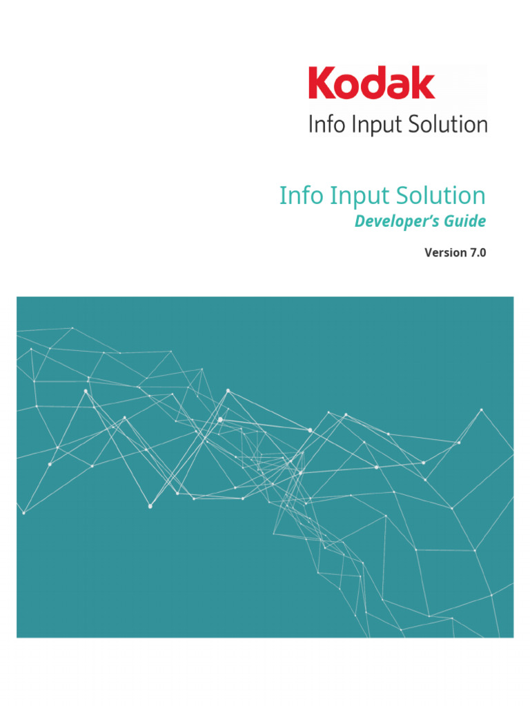 InfoInputSolution Developer's Guide | PDF InfoInputSolution Developer's Guide | PDF
