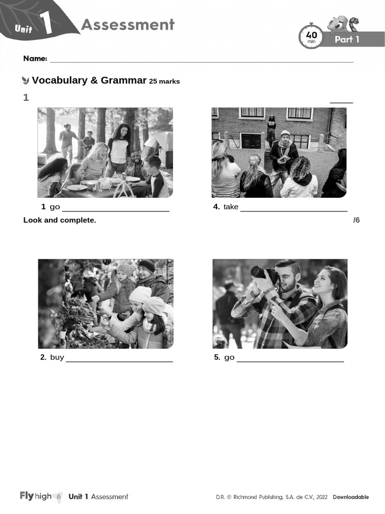 Fly High 2 Vocabulary Exercises | PDF | Language Arts & Discipline ...