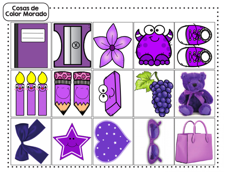 Cosas Color Morado | PDF