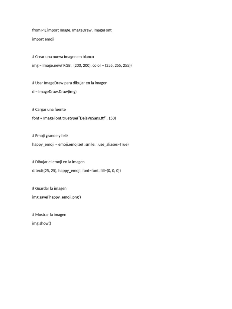 Codigo Python Libreria Img | PDF