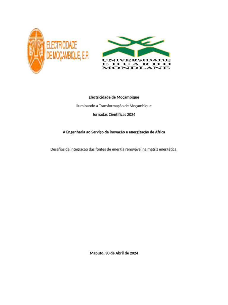 Electricidade de Moçambique | PDF