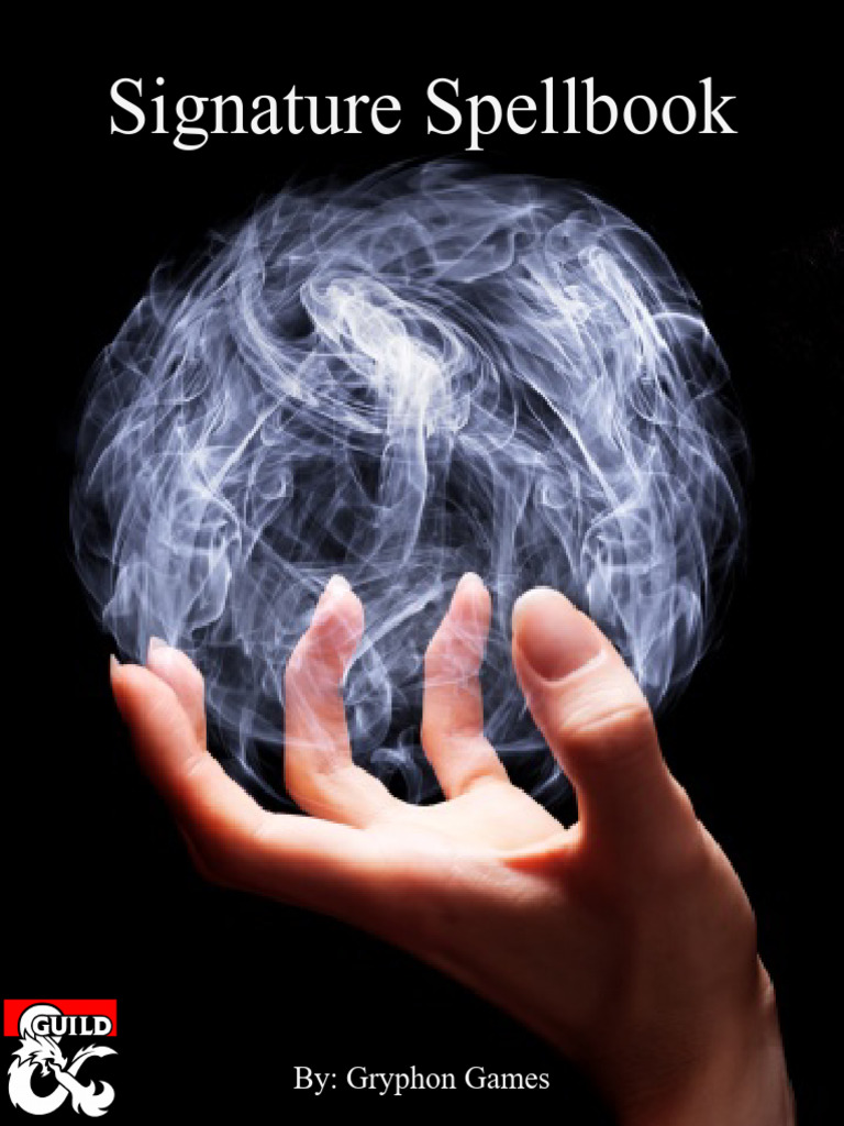GG Signature_Spellbook | PDF