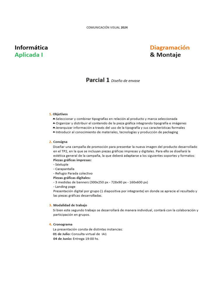 Parcial 1 - DM - IA1 - 2024 | PDF
