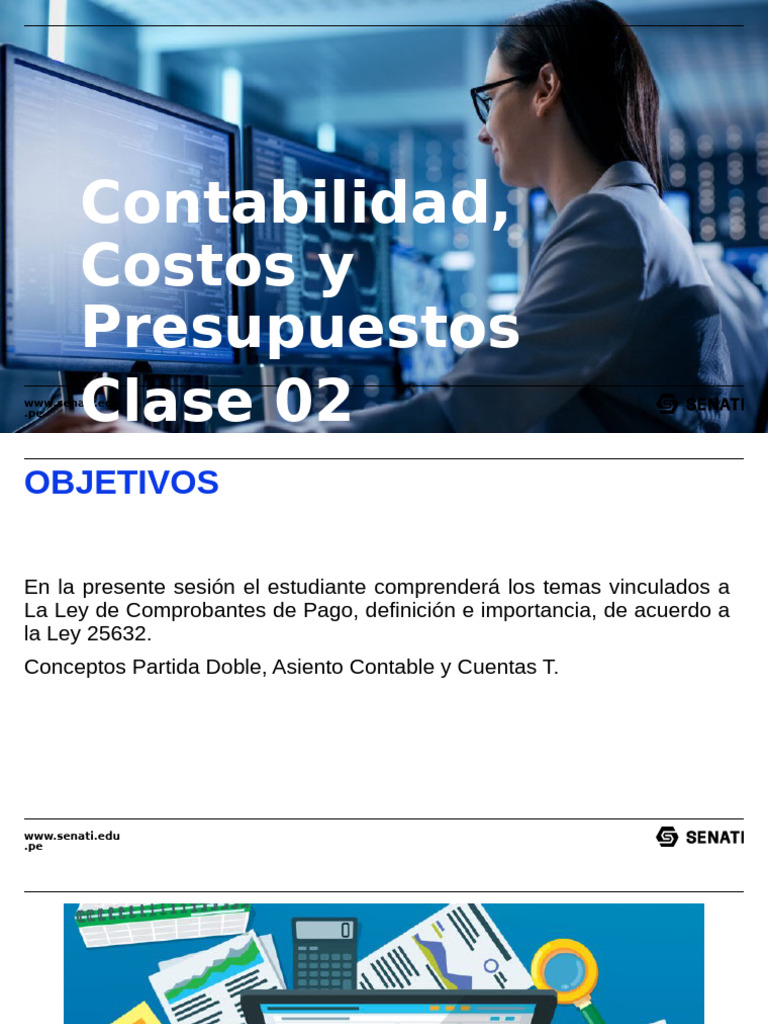 Contabilidad, Costos y Presupuestos - Semana 03 SENATI | PDF