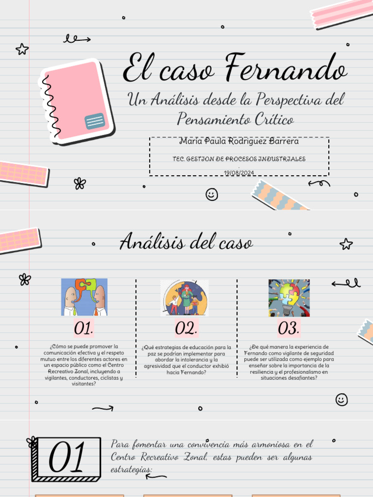 El Caso Fernando. by M Paula R | PDF