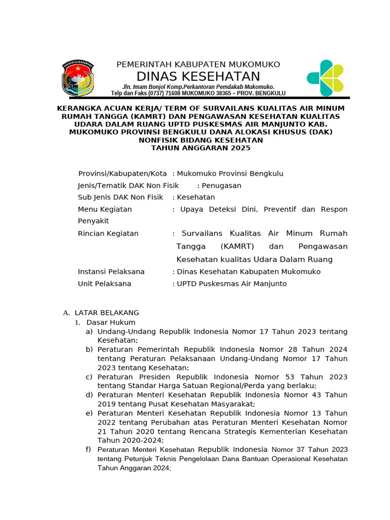 Tor Survailans Kamrt 2025 | PDF