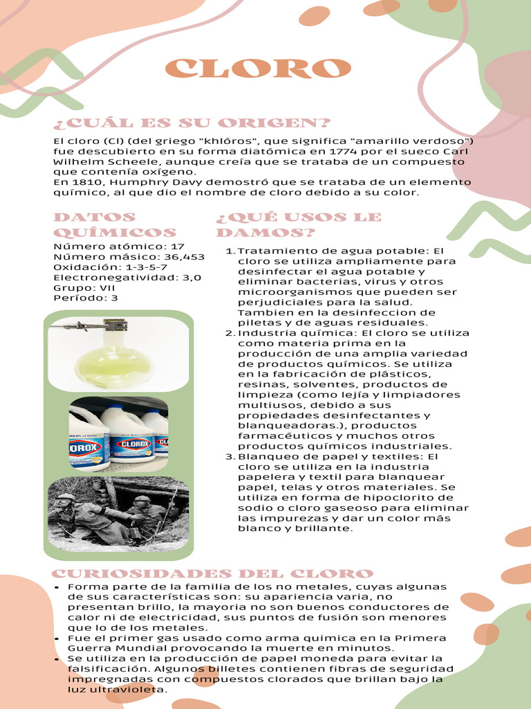 Cloro (CL) | PDF