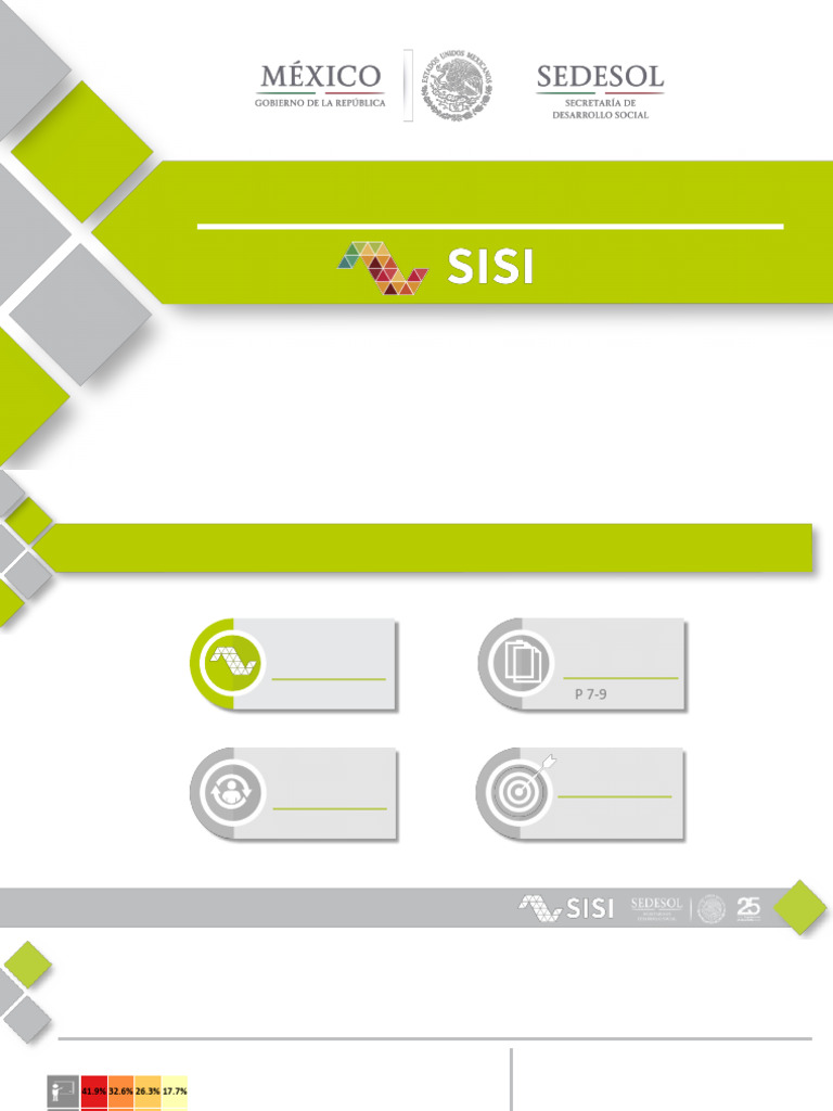Presentacion SISI | PDF | México | Sistema de información geográfica